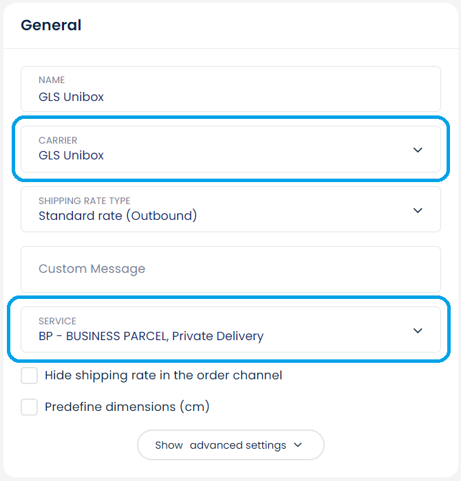 How to replace a carrier on shipping rates – nShift