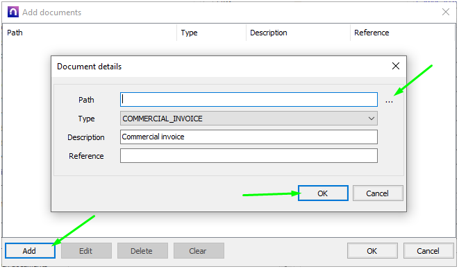 Attaching an external document to a shipment – nShift