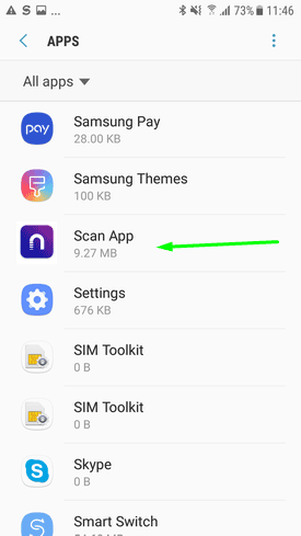 Using Scan App Messages – nShift