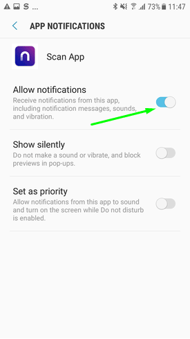 Using Scan App Messages – nShift