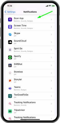 Using Scan App Messages – nShift