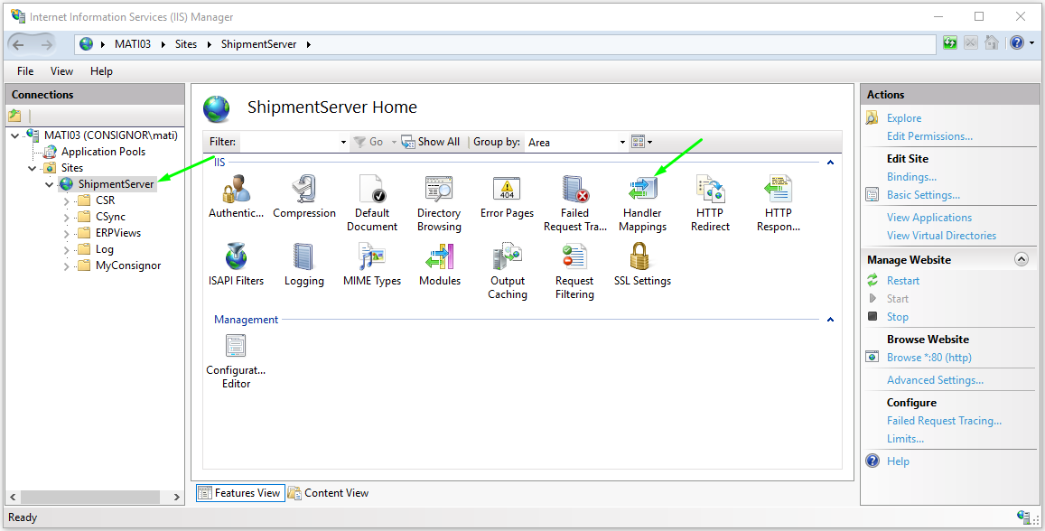 Setting up Shipment Server to run on-premises – nShift