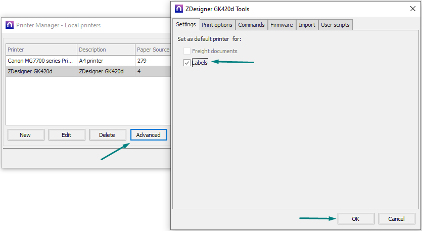 Installing a Zebra printer and drivers – nShift