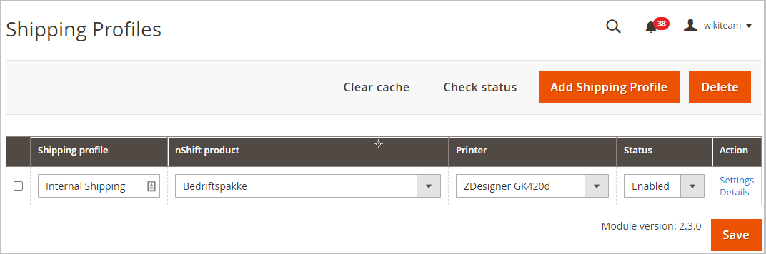 Setting up the Magento 2 nShift plugin – nShift