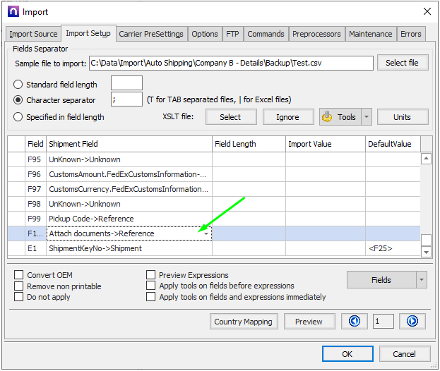 Attaching an external document to a shipment – nShift