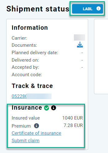 Manual nShift Insurance – nShift Help Center